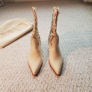 Anthropologie | Shoes | Momo New York Embroidered Western Boots X Bhldn ...